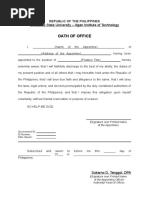 Oath of Office CS Form No. 32 Revised 2025 | PDF