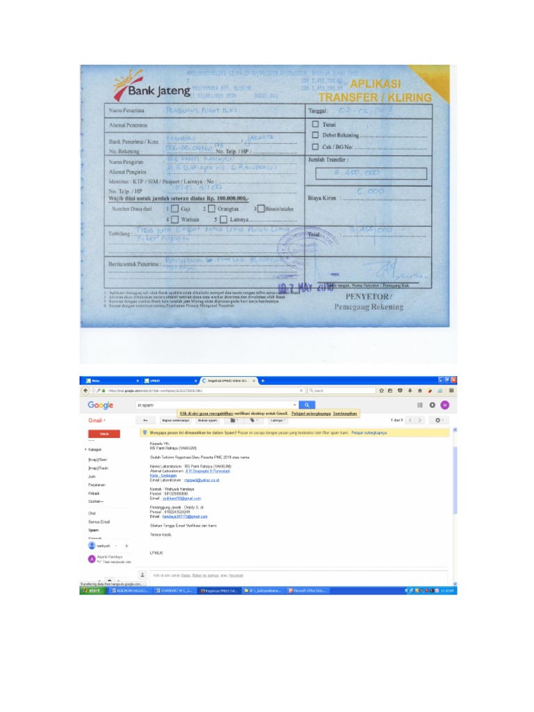 Bukti Pelaksanaan PME | PDF