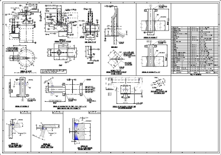 Drawing Pressure Vessel