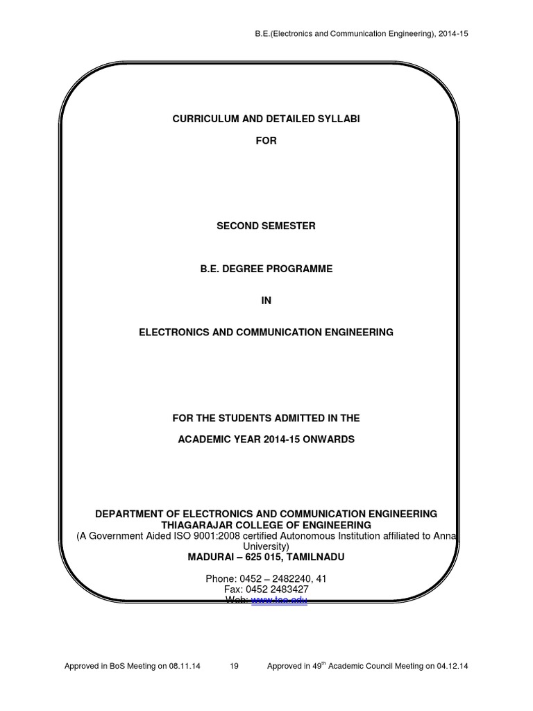 TCE - P.no 251 Be Ece Degree Programme 2018 | PDF | Bipolar Junction ...