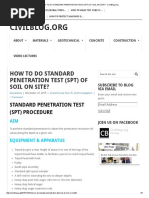 DCPT Test | PDF | Civil Engineering | Applied And Interdisciplinary Physics
