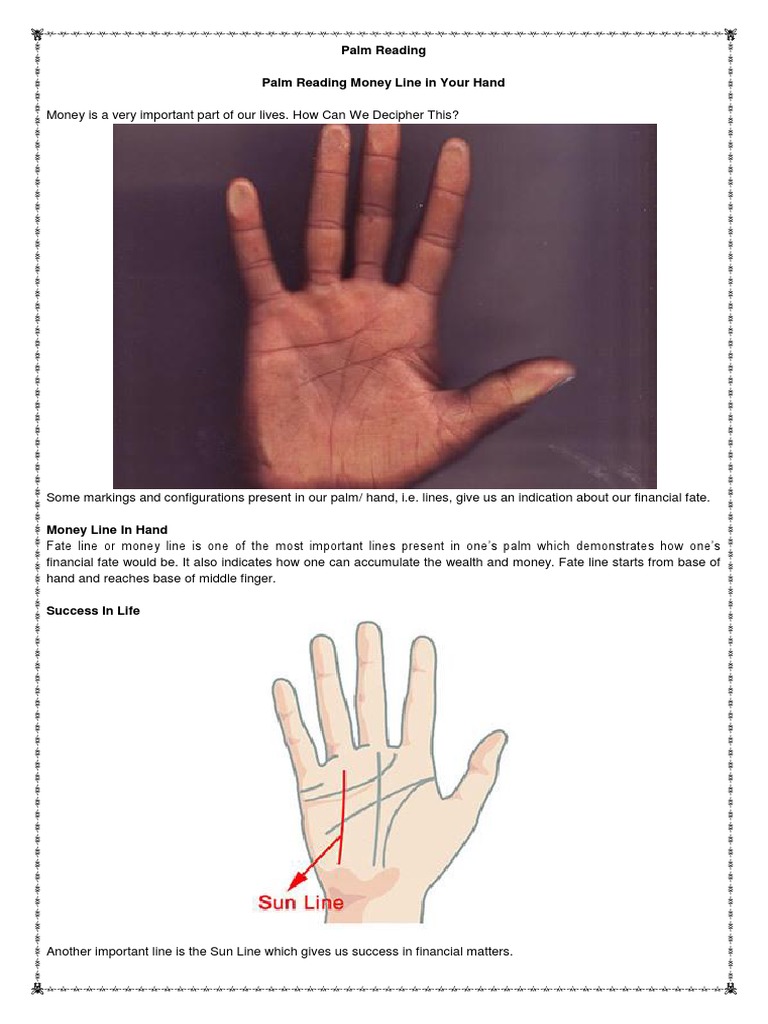 Palm Reading | PDF | Language Arts & Discipline | Self-Improvement