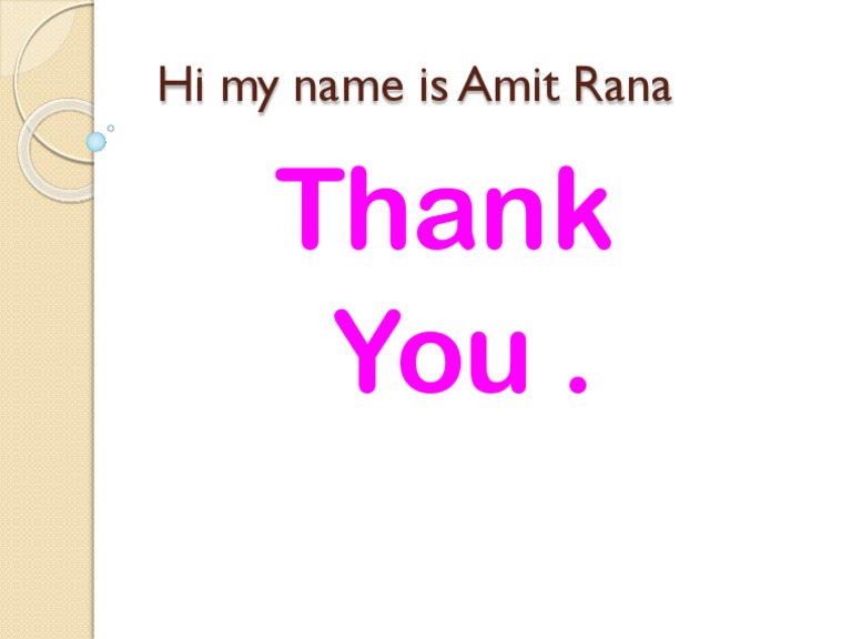 Amit Rana | PDF