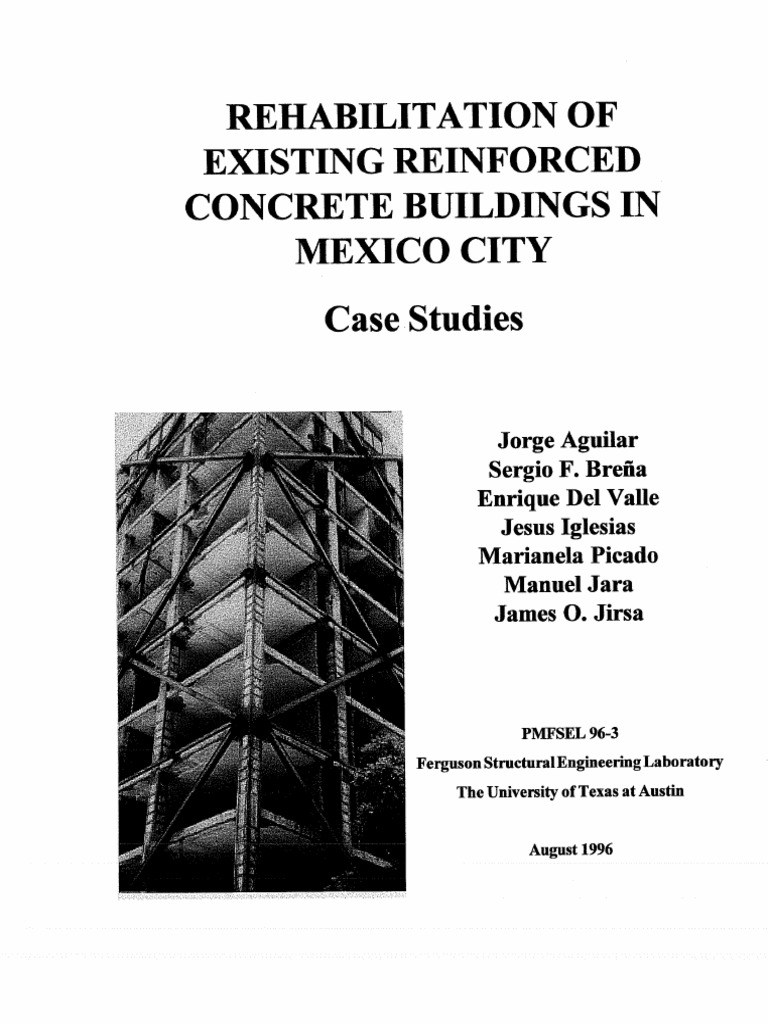 Rehabilitación de Edificios Existentes de Concreto Reforzado en La ...