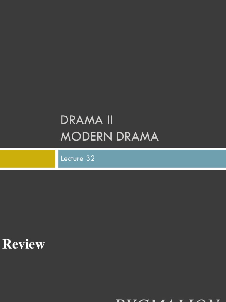 Geroge Bernard Shaw Pygmalion | PDF | Pygmalion (Play)