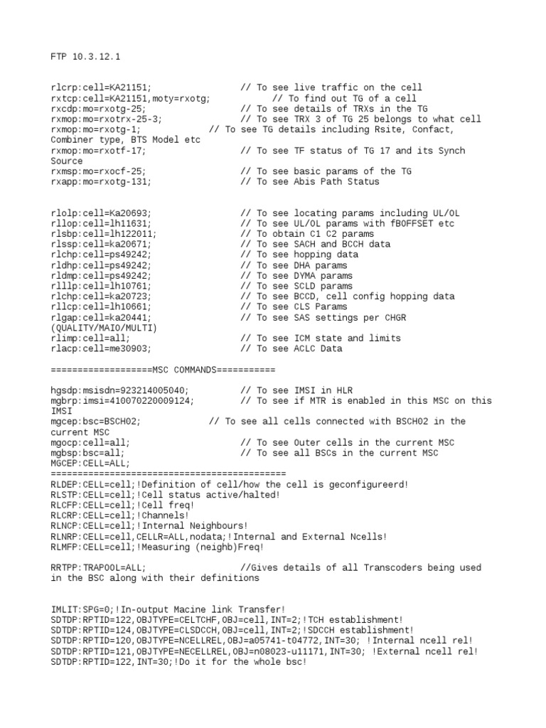 Citrix Useful Commands | PDF | Computing | Telecommunications