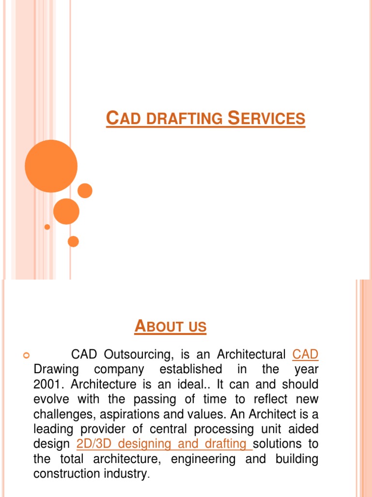 Cad Drafting Services | PDF | Computer Aided Design | Building ...