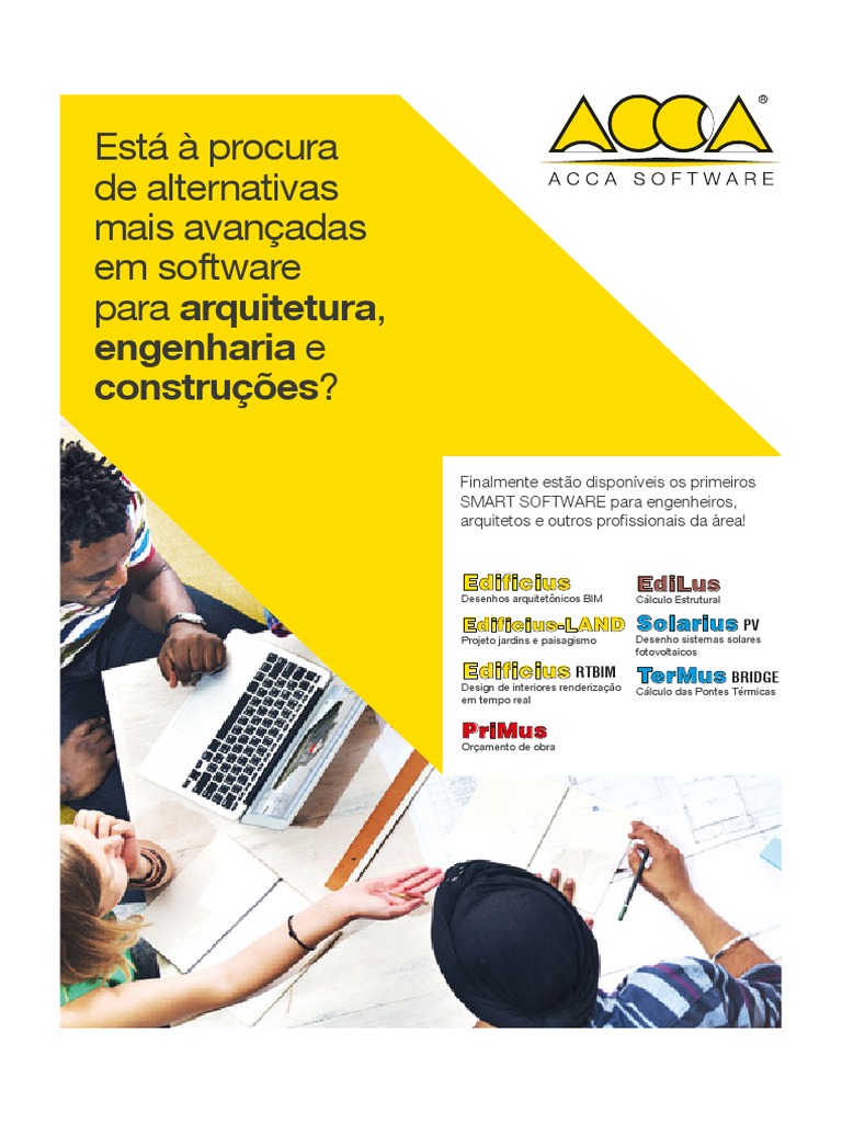 Catalogo ACCA Software 2018 (PTB) | PDF | BIM | Engenharia