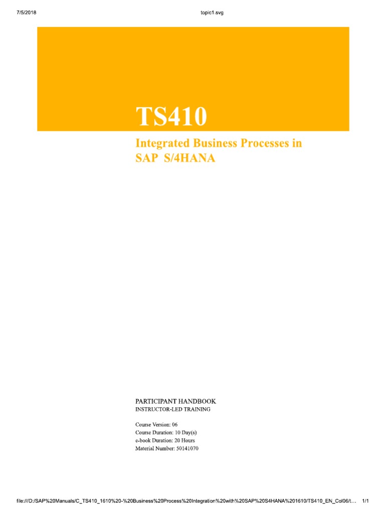 TS410 | PDF