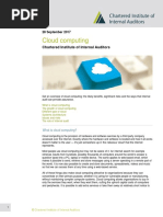 Cloud Computing Audit Program - Final | PDF | Cloud Computing | Computing