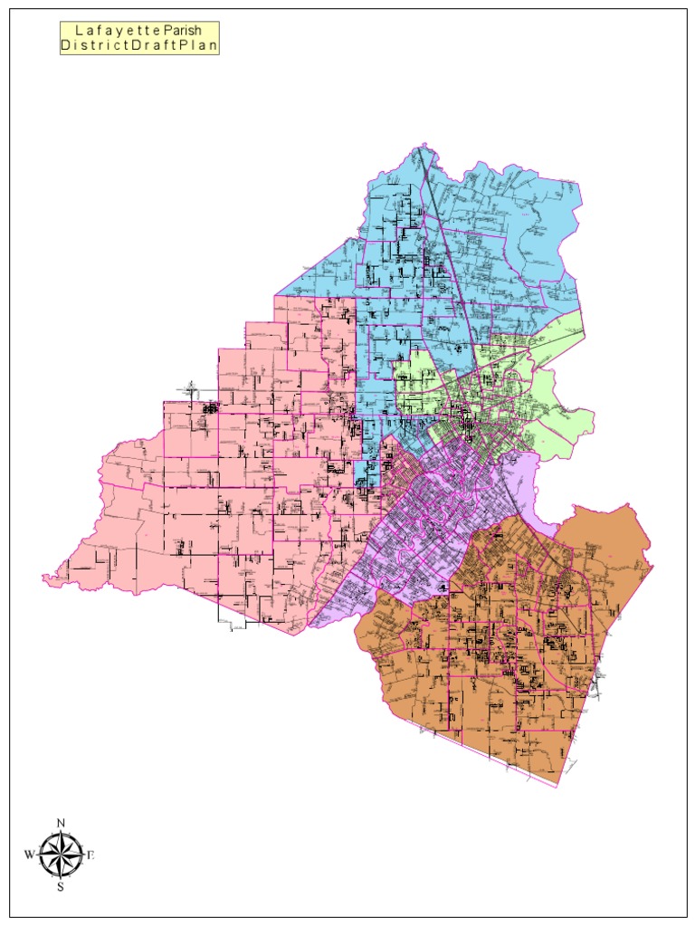 Parish Council Districts Map | PDF