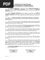 Sss Affidavit of Undertaking PDF | PDF