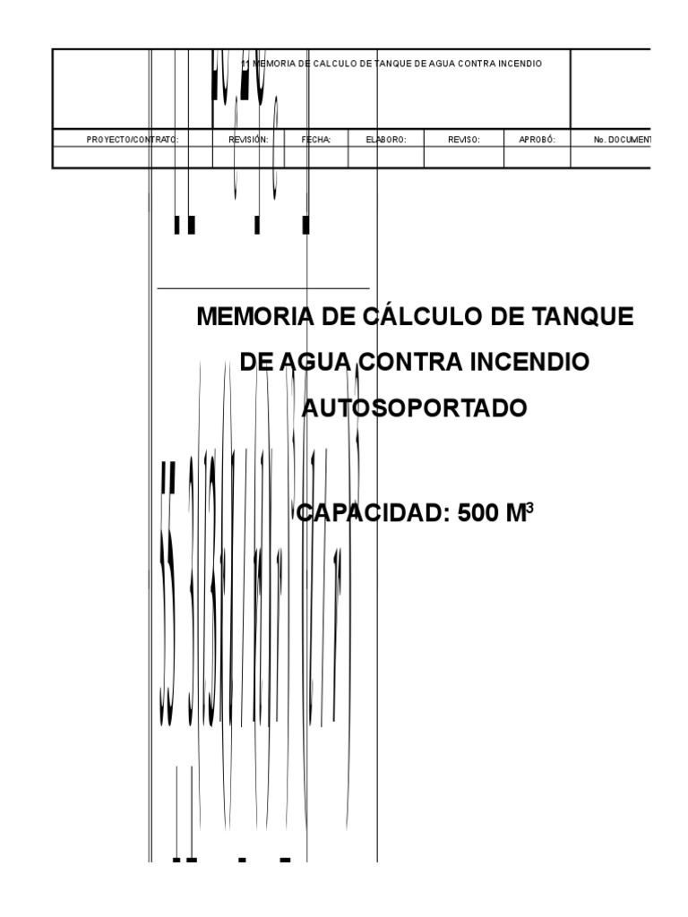 Memoria de Cálculo Tanque API 650 | PDF | Mecánica de sólidos ...