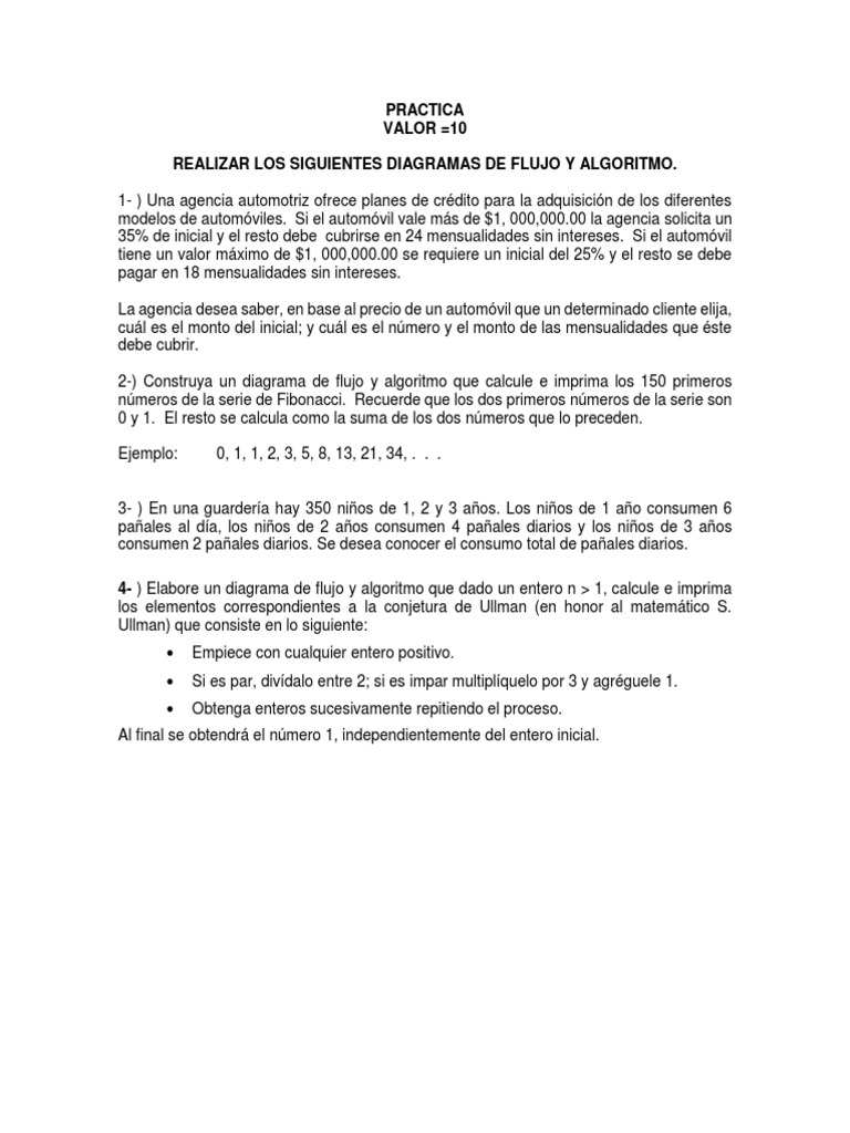 3-Practica Algoritmo 1 | PDF