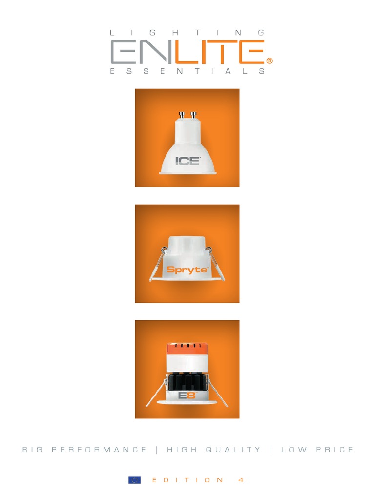 Enlite LED LAMPS Europe English | PDF | Light Emitting Diode ...
