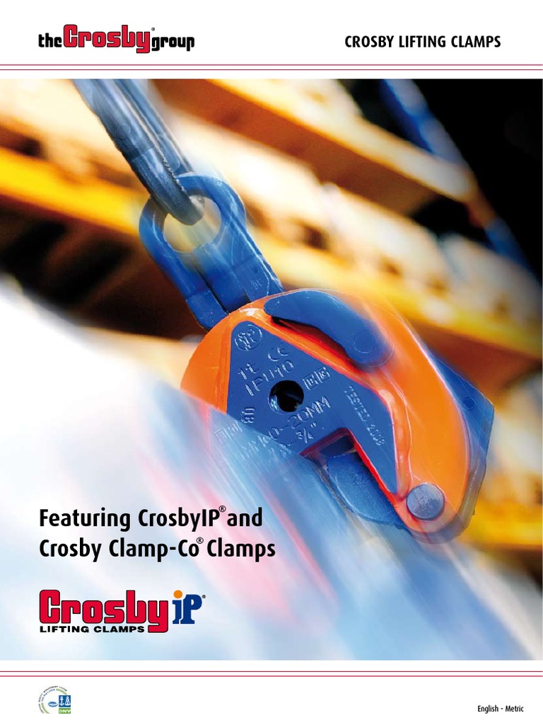 Crosby Lifting Clamp Brochure 09 | PDF | Reliability Engineering | Welding