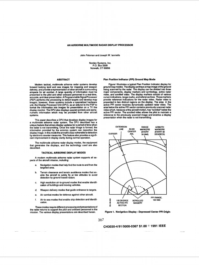 Radar Display | PDF | Radar | Video