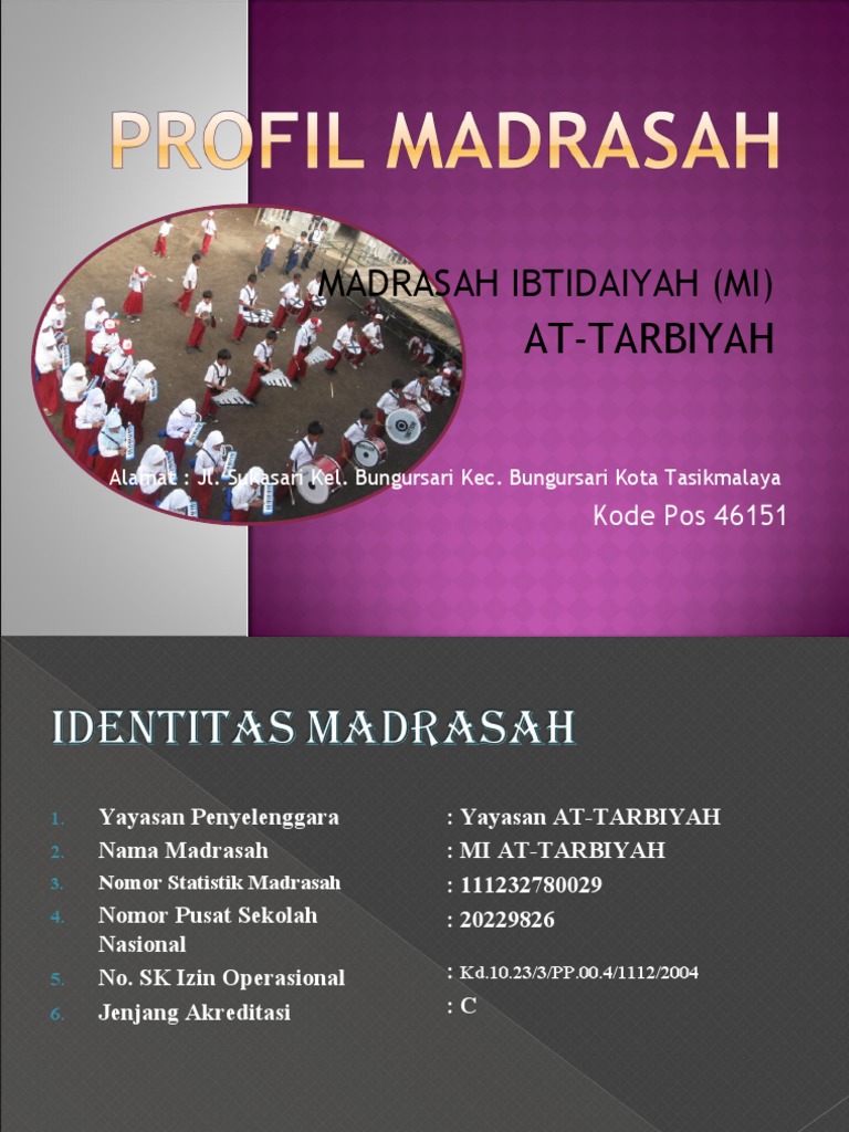 Profil Madrasah | PDF