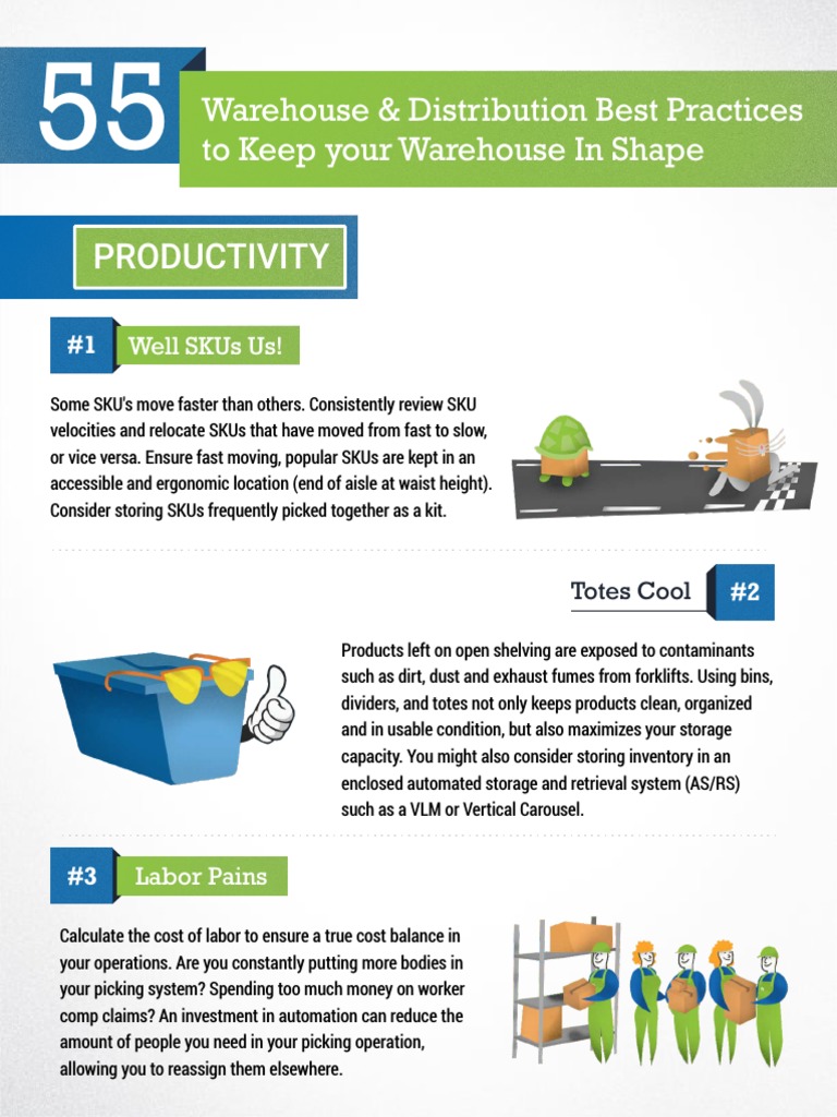 55 Warehouse Best Practices | PDF | Warehouse | Inventory