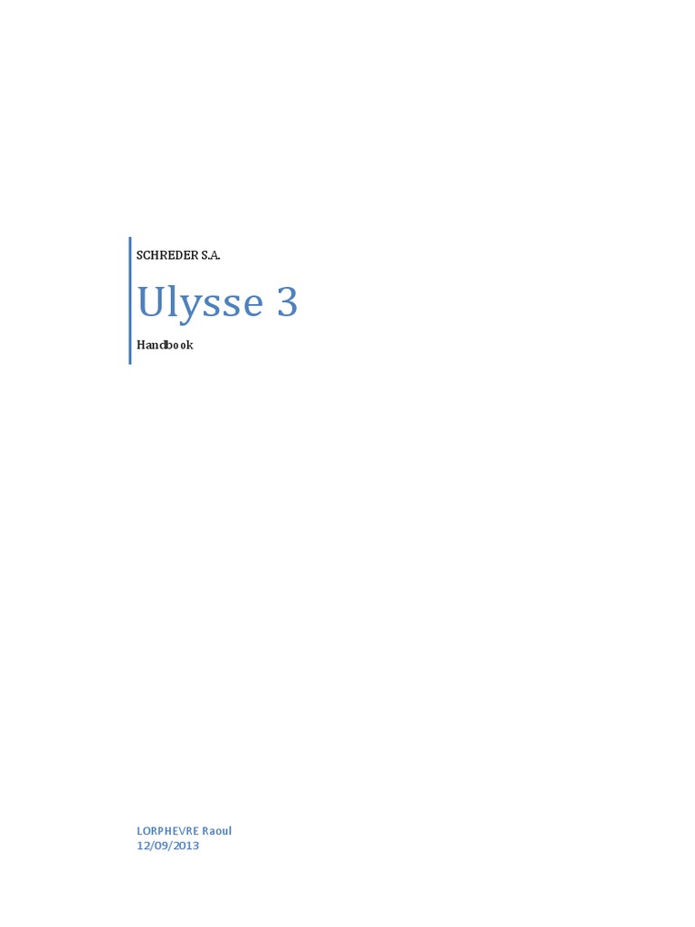 Ulysse 3: Schreder S.A | PDF | Rectangle