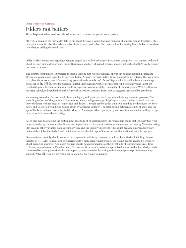 Elders not betters: Navigating the challenges of younger managers ...