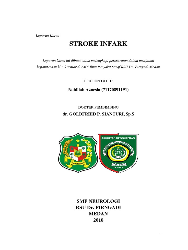 Lapkas Stroke Infark | PDF