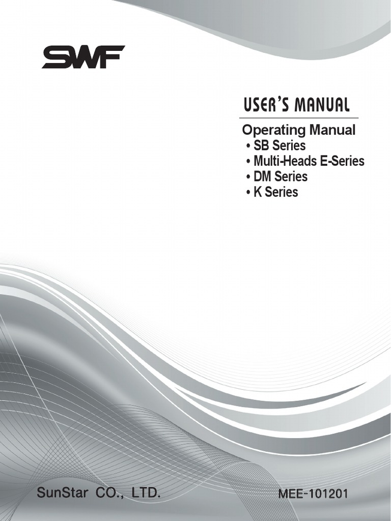 SWF K Series Manual en | PDF | Floppy Disk | Electrical Connector