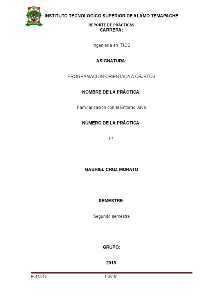Prácticas de Java para TICS | PDF | Entorno de desarrollo integrado ...