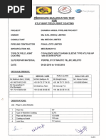 Holiday Testing Procedure for Coatings | PDF | Coating | Nondestructive ...