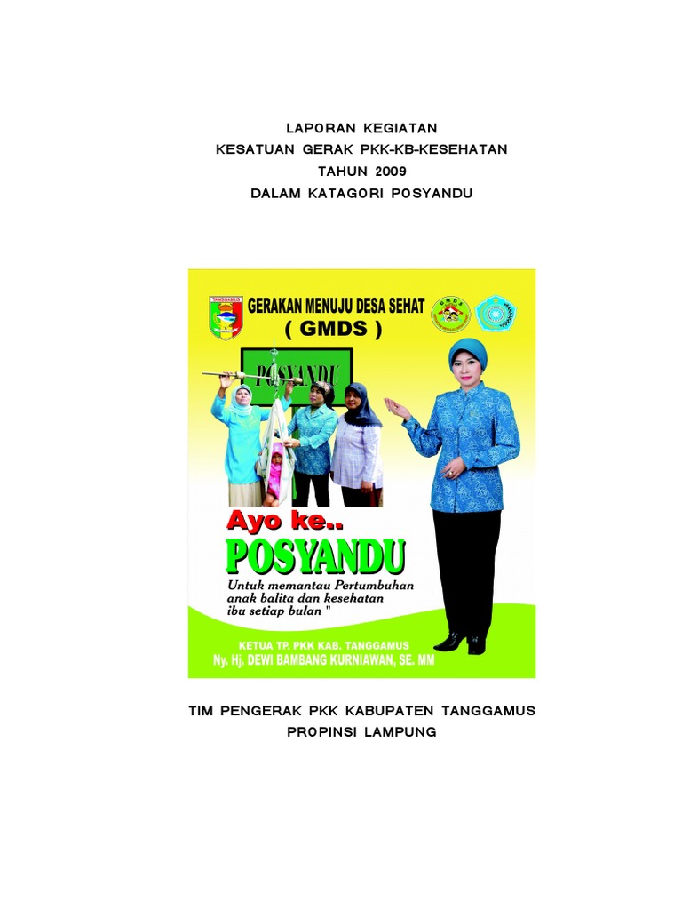 Contoh Profil Posyandu | PDF