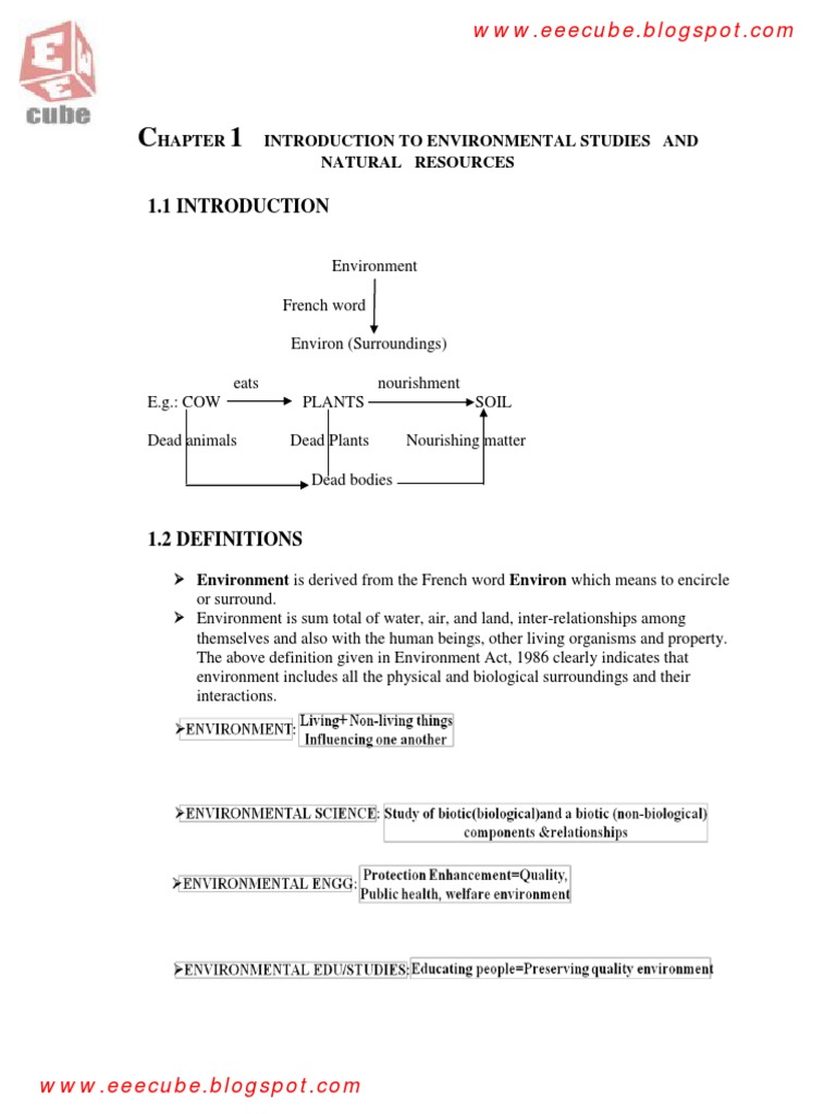 Evs Notes | PDF | Eutrophication | Deforestation