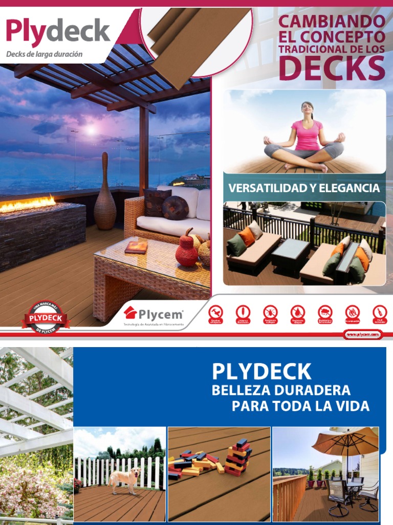 Plycem - Plydeck Catálogo | PDF | Tecnología