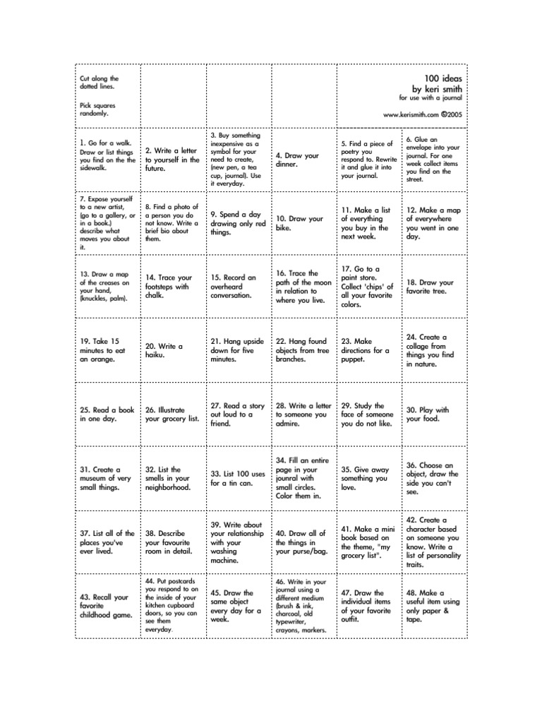 100 Ideas | PDF | Art Media