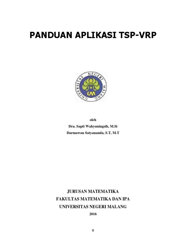 Panduan Aplikasi TSP dan VRP | PDF | Bisnis