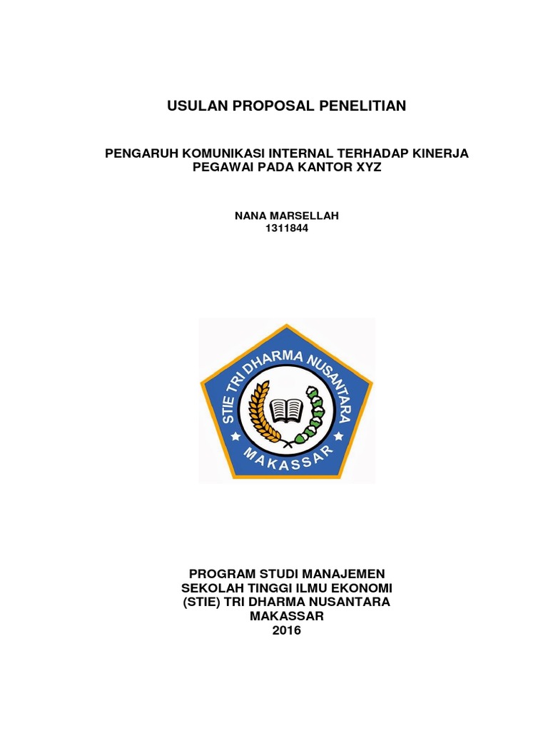 Sampul Proposall | PDF