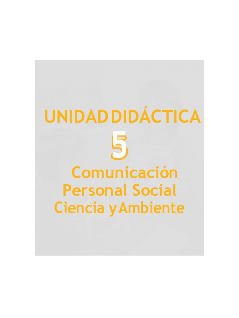 Unidad Didactica Integrada 5to Grado | PDF | Certeza | Science