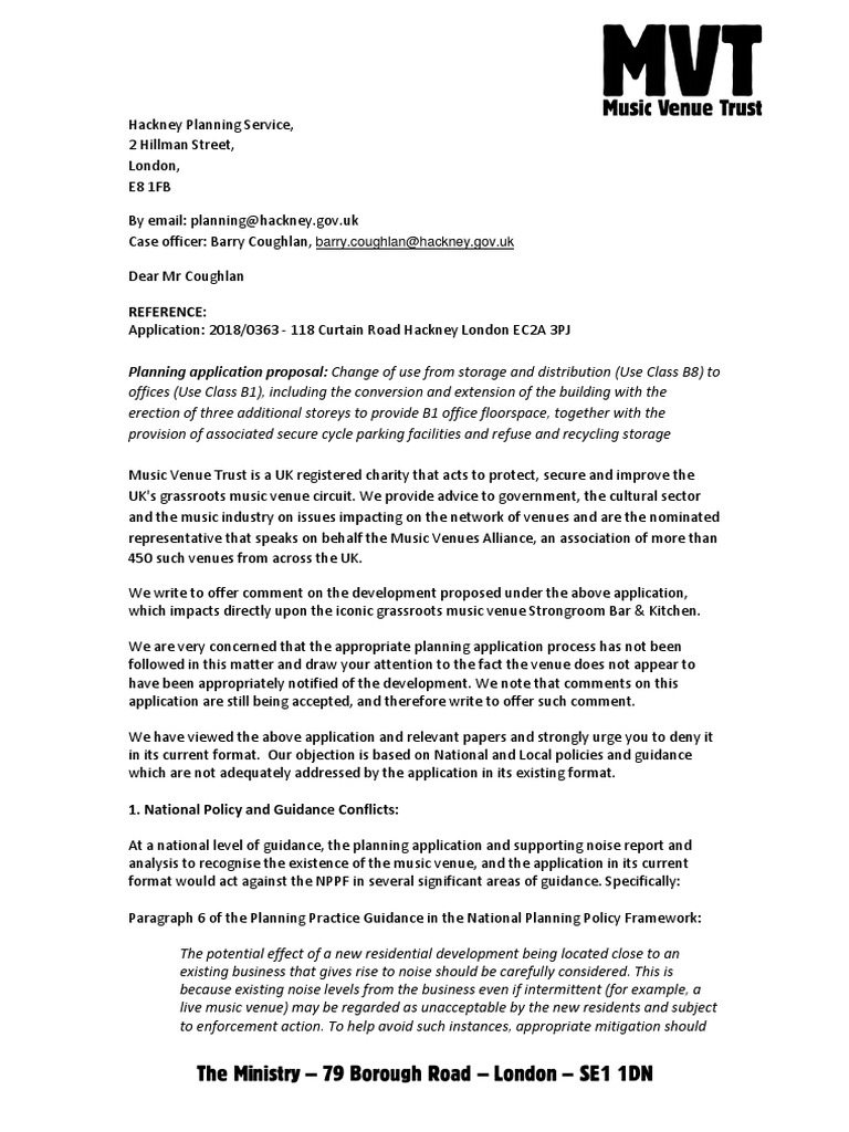 MVT Strongroom Planning Application | PDF | Climate Change Mitigation ...