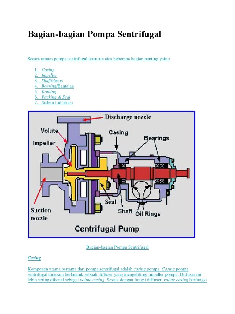 Pompa Sentrifugal | PDF