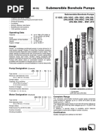 Submersible Pump and Motor Design Data | PDF | Electric Motor ...