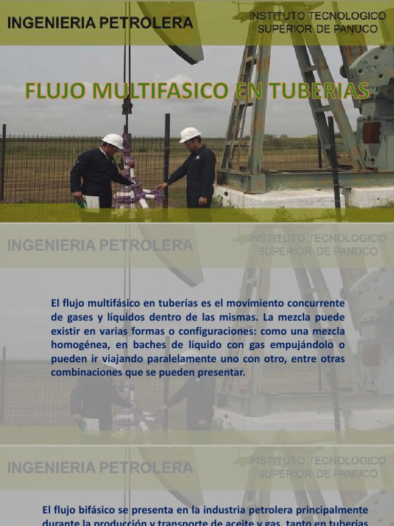 Unidad 2 Fundamentos de Flujo Multifasico | PDF | Gases | Líquidos