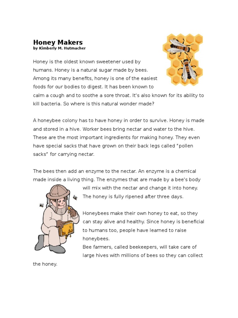 Honey Makers | PDF | Honey | Western Honey Bee
