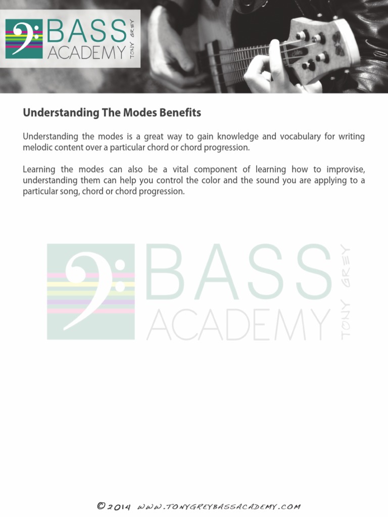 Benefits of Understanding Musical Modes | PDF | Career & Growth ...