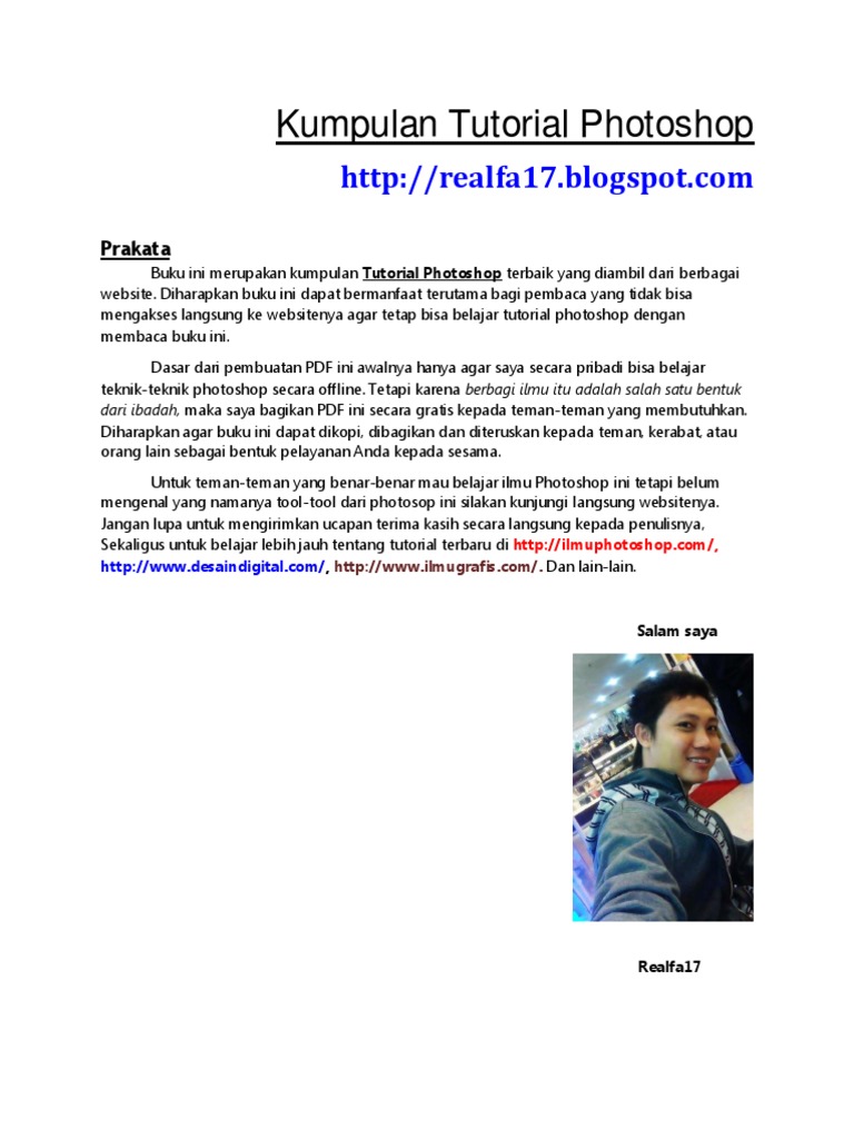 Tutorial Photoshop PDF | PDF | Komputer