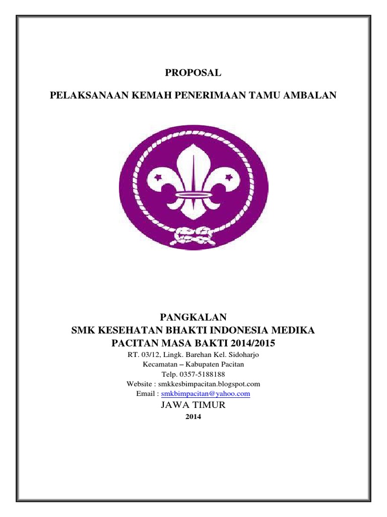 Proposal Kemah 1 | PDF