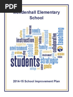 Enhanced School Improvement Plan (ESIP) Checklist On Content and Format ...
