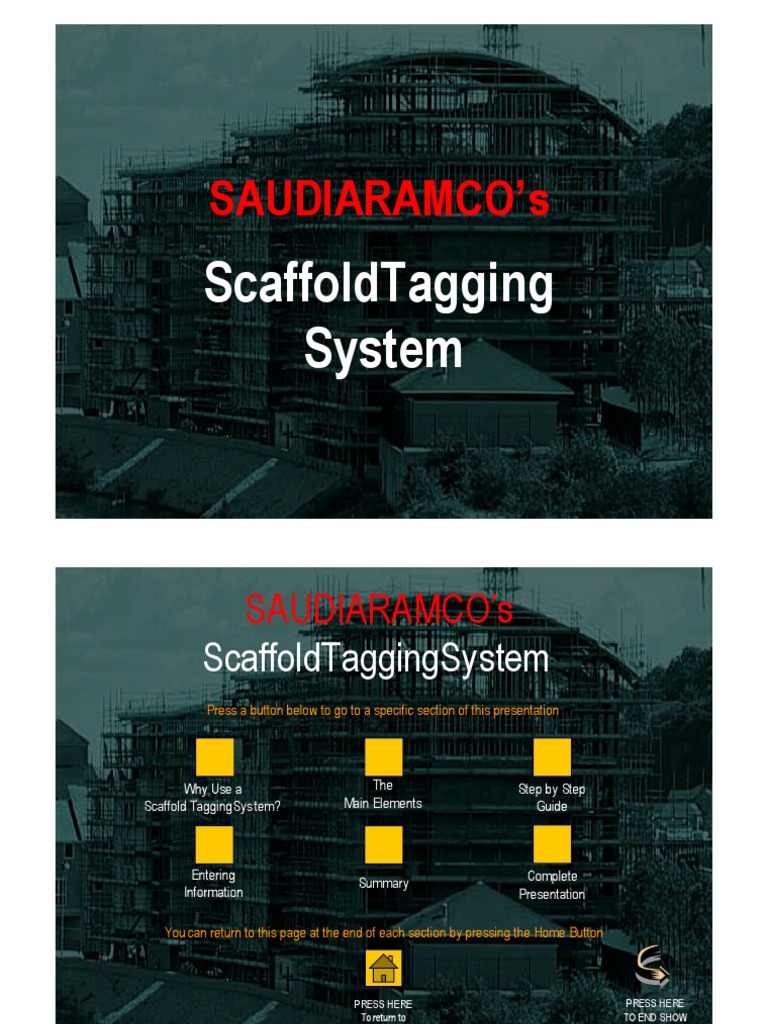 S A Scaffold Ta System | PDF | Scaffolding