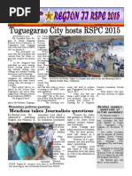 Sample School Presscon Certificate | PDF | News Media | Philippines