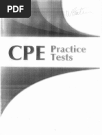 CPE Answer Sheets | PDF | Applied Linguistics | Psycholinguistics