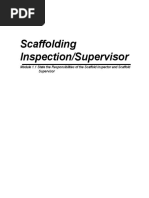Scaffold VOC Questions & Answers | PDF | Scaffolding | Nature