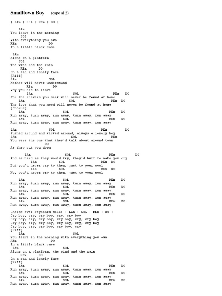 Smalltown Boy | PDF | Musical Forms | Leisure